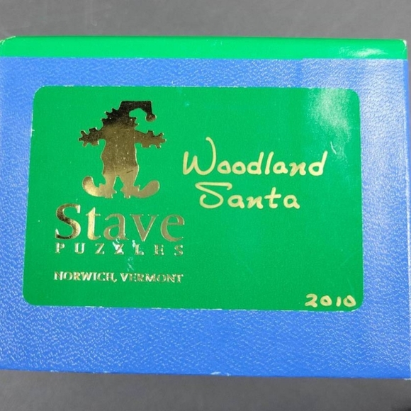 Games | Stave Puzzle Woodland Santa 210 Traditionalpuzzle Brand New ...